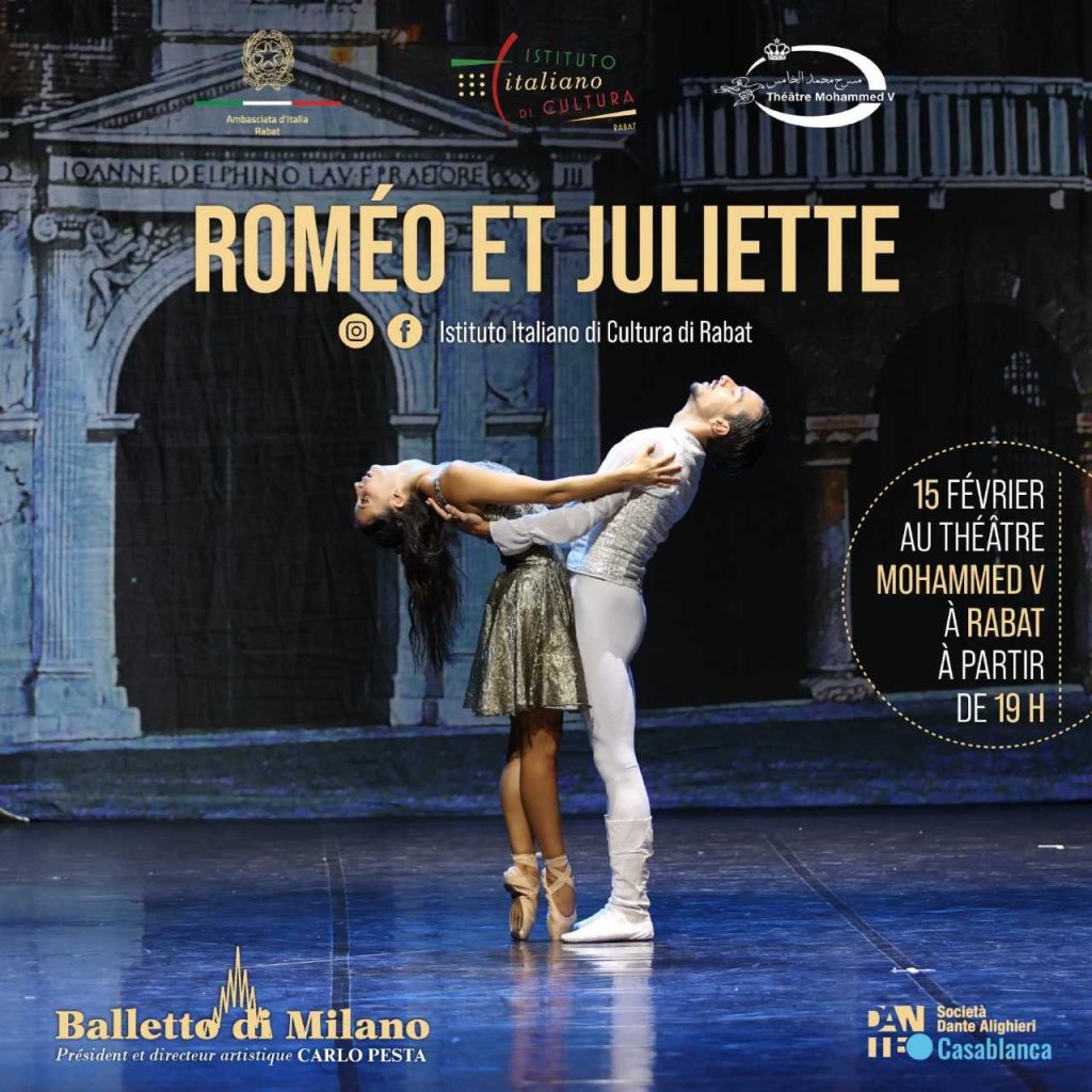 Spectacle de danse « Romeo et Juliette » interprété par la compagnie le ...